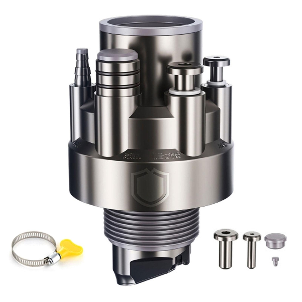 Anti Odor Sink Drain Pipe Adapters 5 in 1 Drainages Water Pipe Joint ...