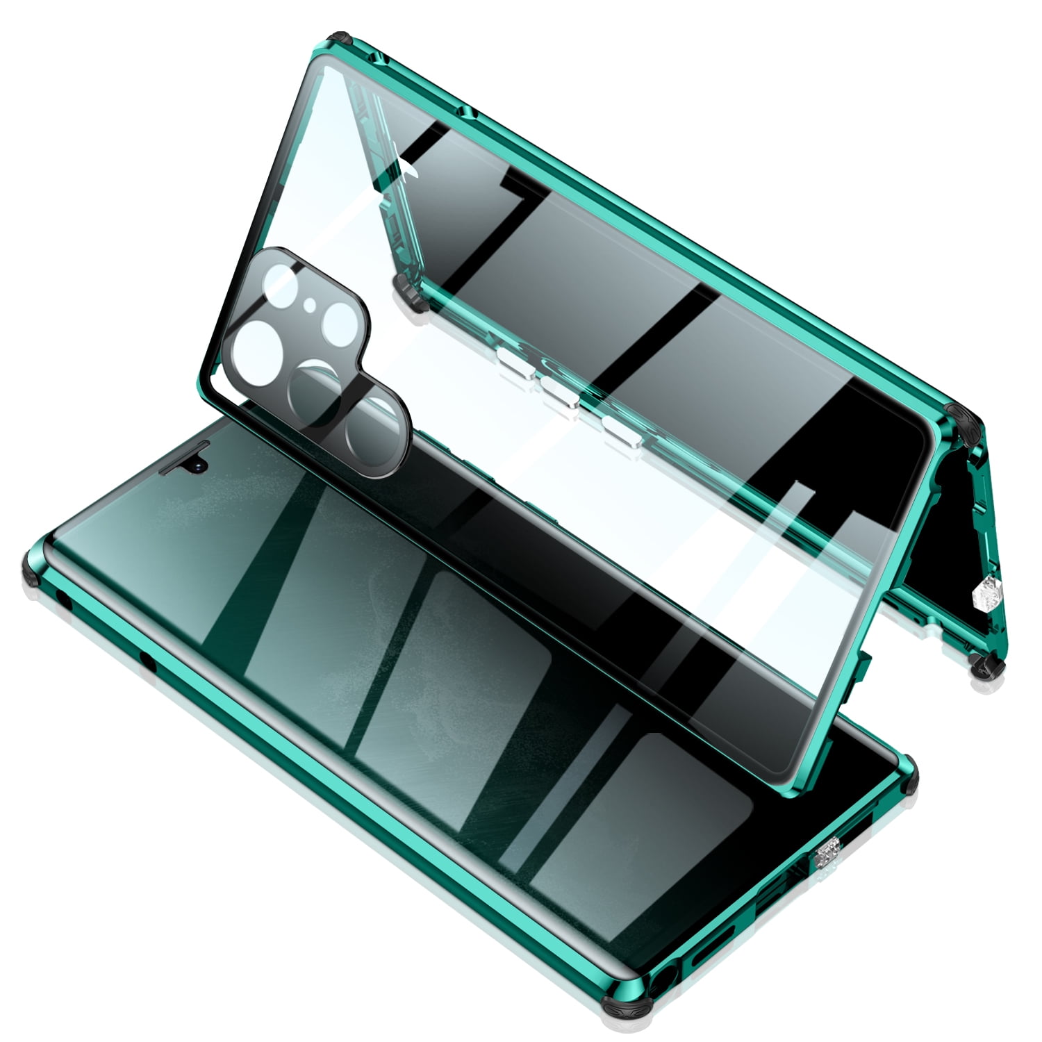 Anti-Peep Magnetic Case for Samsung Galaxy S24 Ultra, Dual-Sides ...