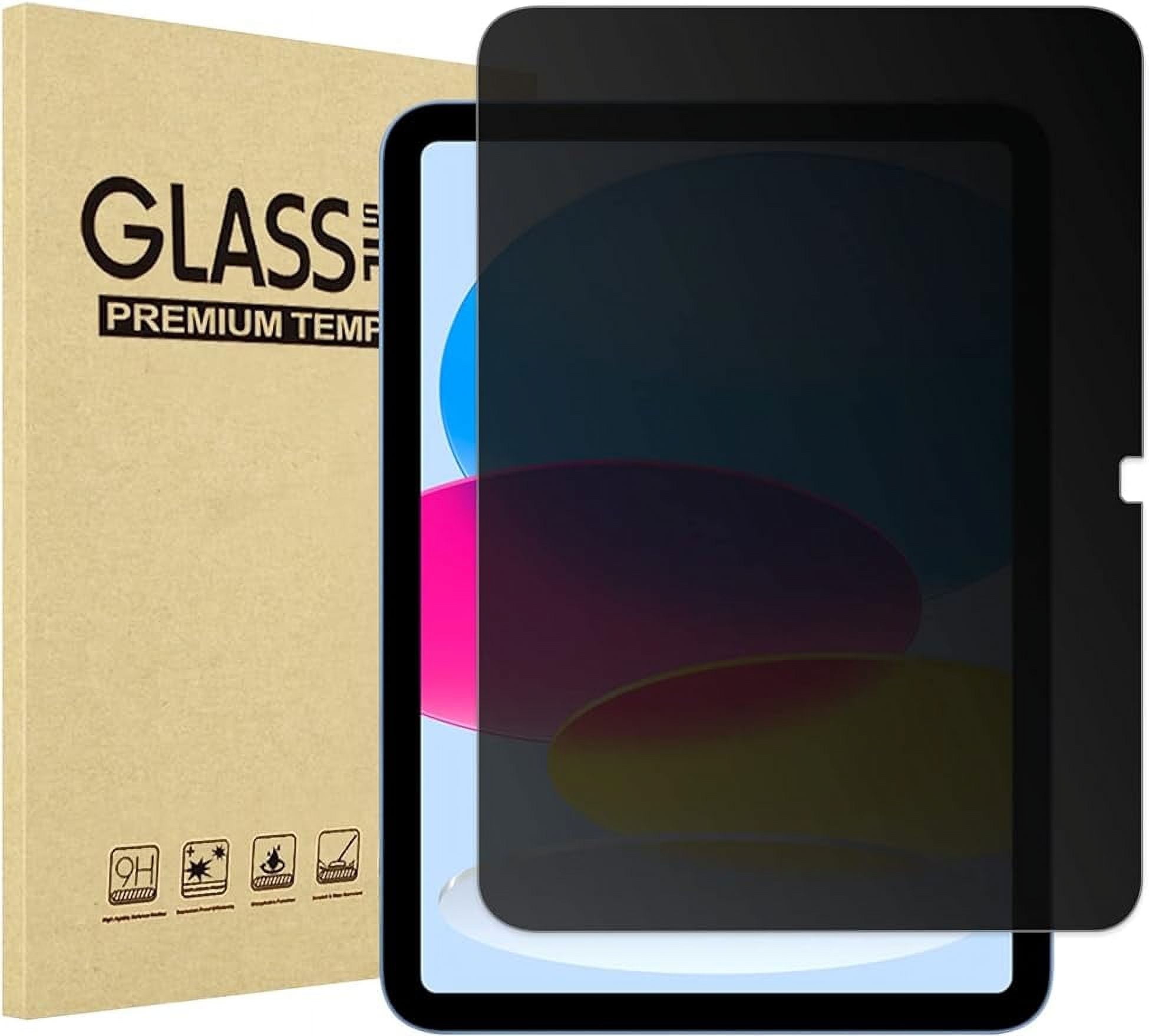 Anti-Peep Screen Protector for iPad 10th Generation 10.9 2022 A2696 ...