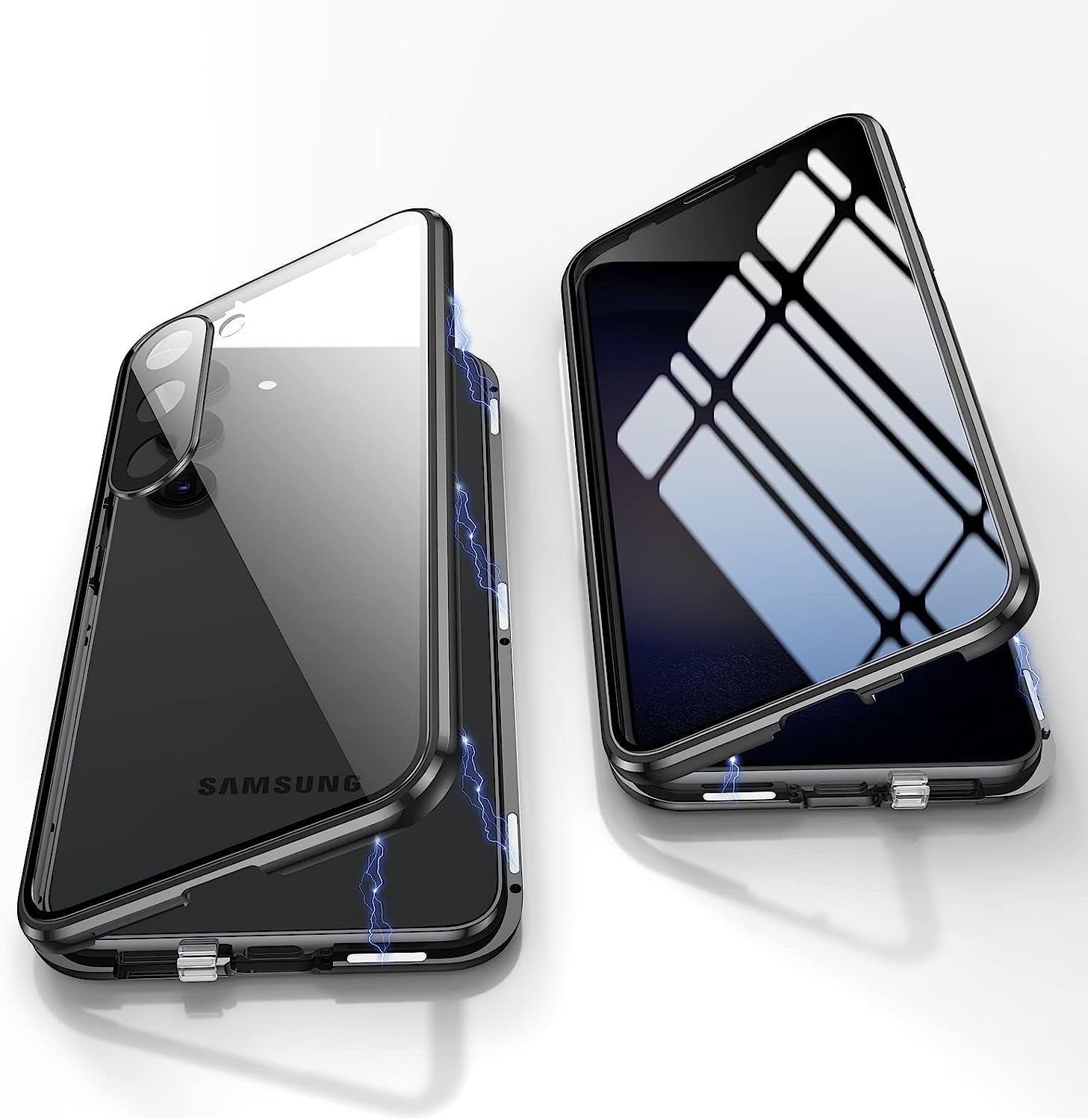 Anti Peeping Case for Samsung Galaxy S23, 360 Degree Front and Back ...