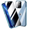 Dteck Magnetic Metal Frame Case for iPhone 17 Pro, Luxury Aluminum ...