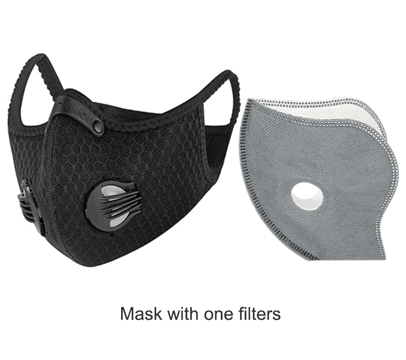 Anti- Pollution Mouth Face Mask Cycling Bicycle Bike Motorcycle ...