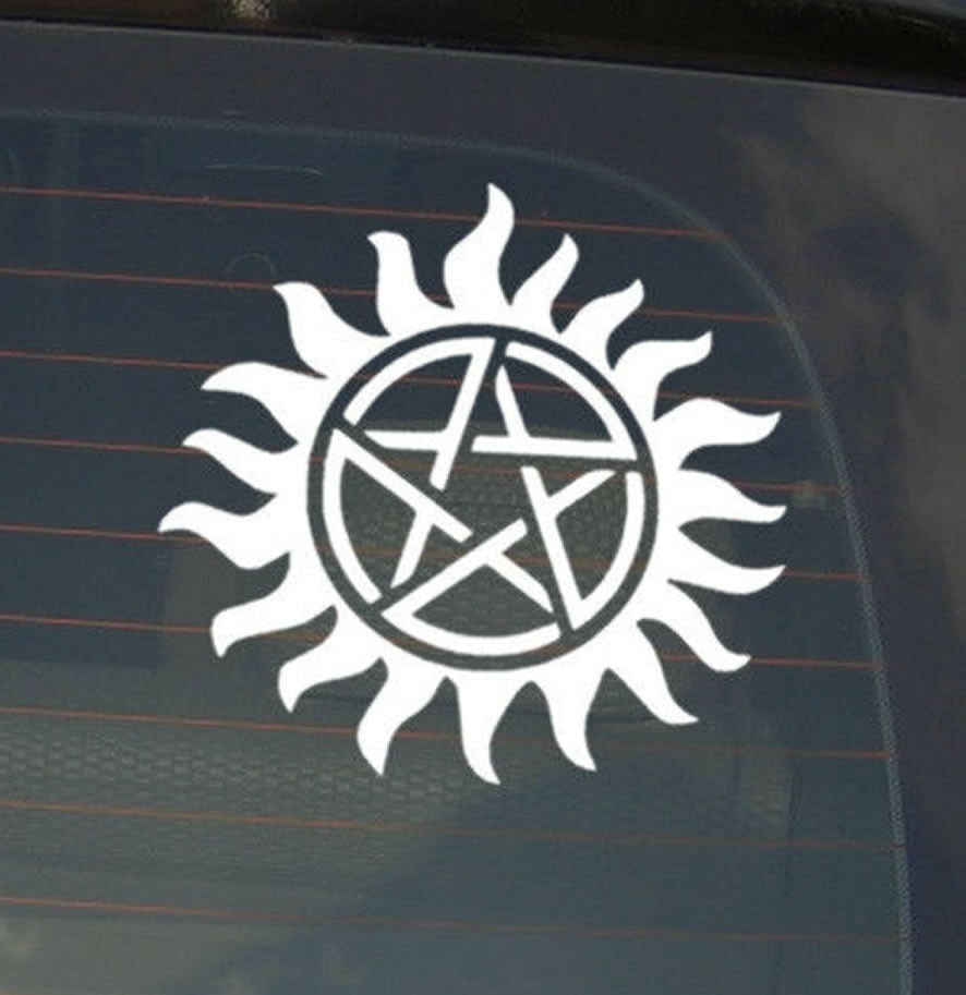 Anti-Possession Symbol Decal Sticker VooDoo Demons Wicca Magic ...