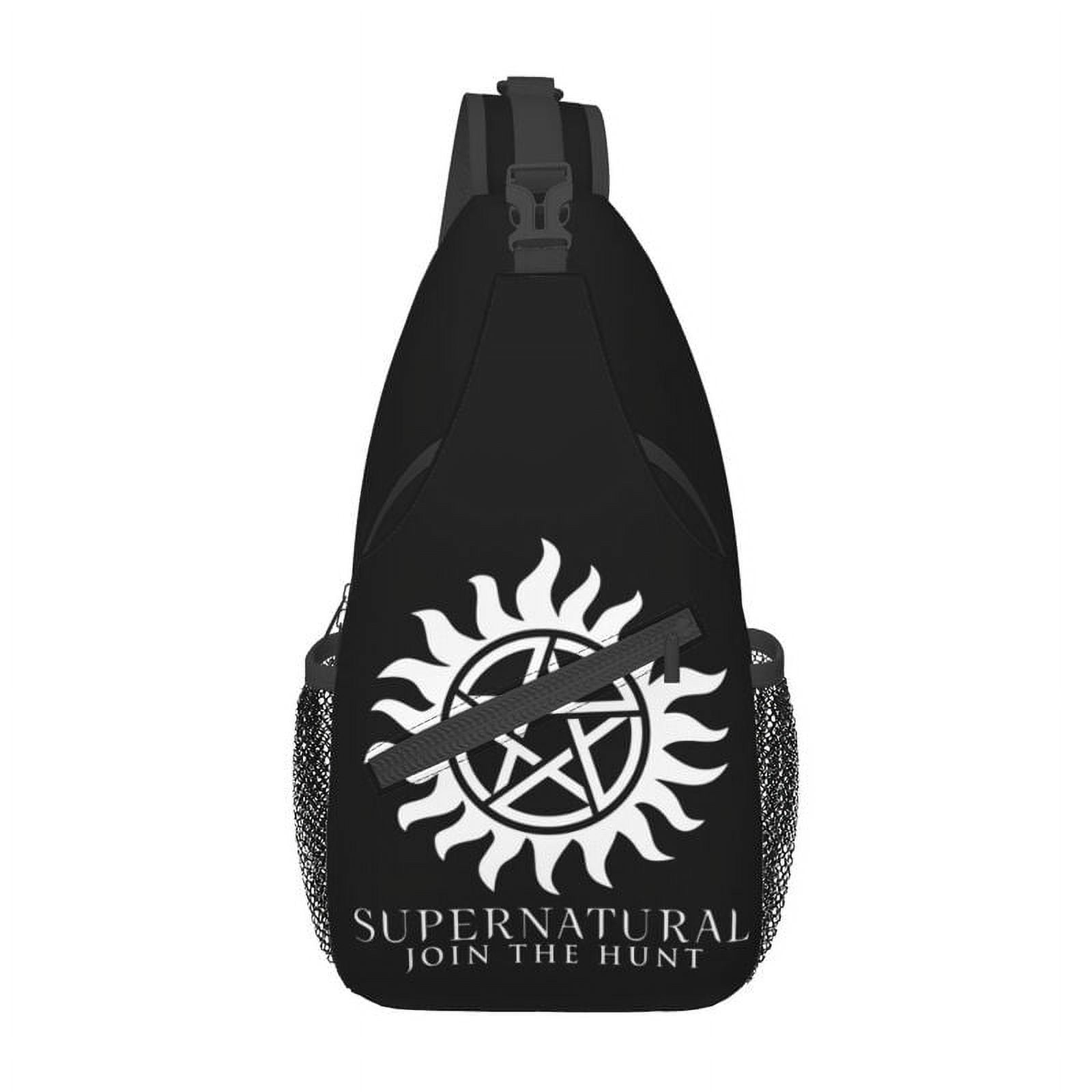 Anti Possession Symbol Sling Chest Crossbody Bag Men Cool Shoulder ...