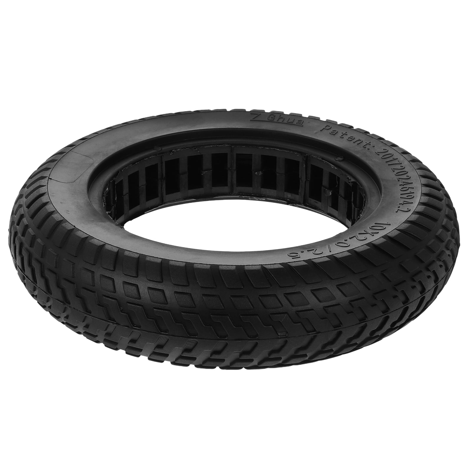 Anti-Puncture Solid Tire for Electric Scooters Honeycomb Rubber Tire Shock Absorbing and ...