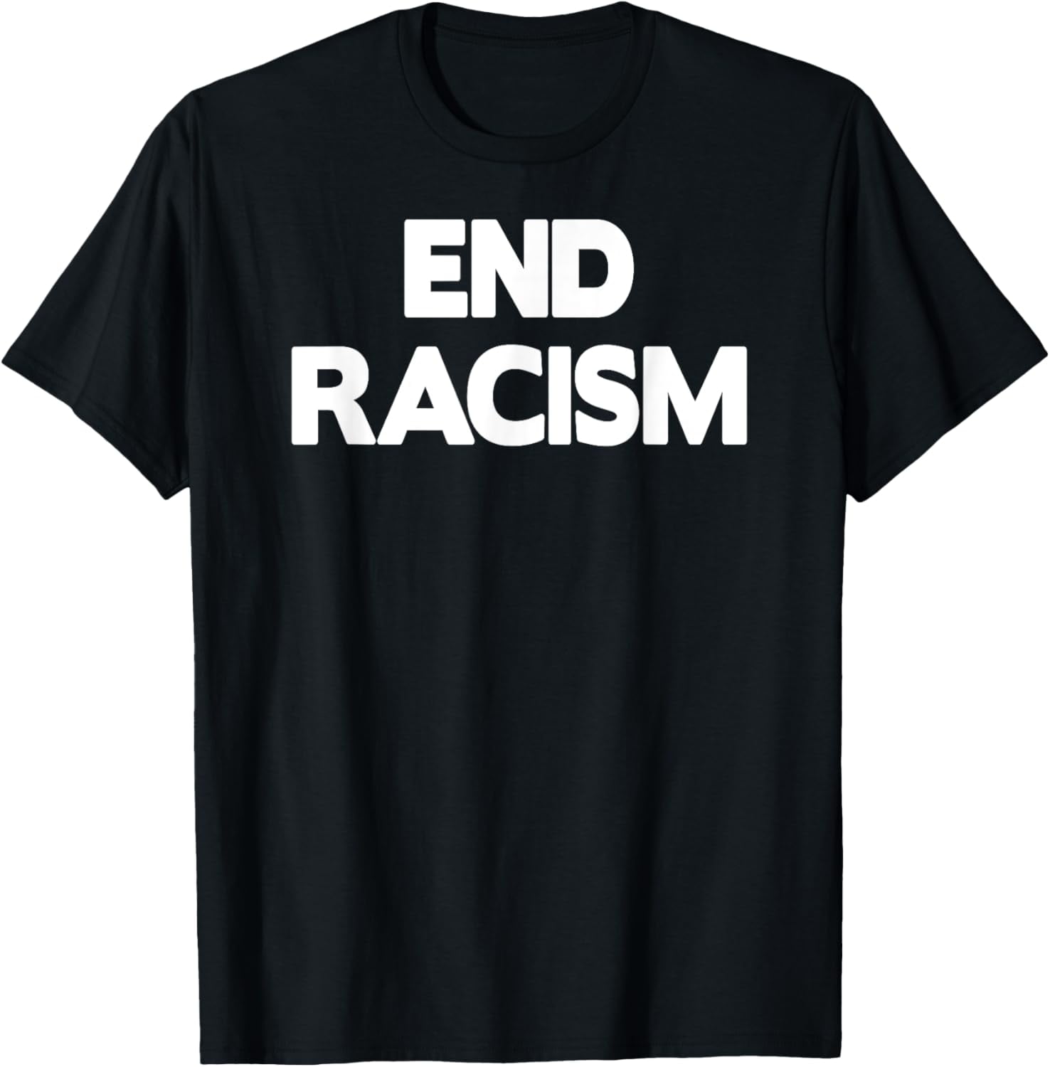 Anti Racism T-Shirt - End Racism Tee T-Shirt - Walmart.com