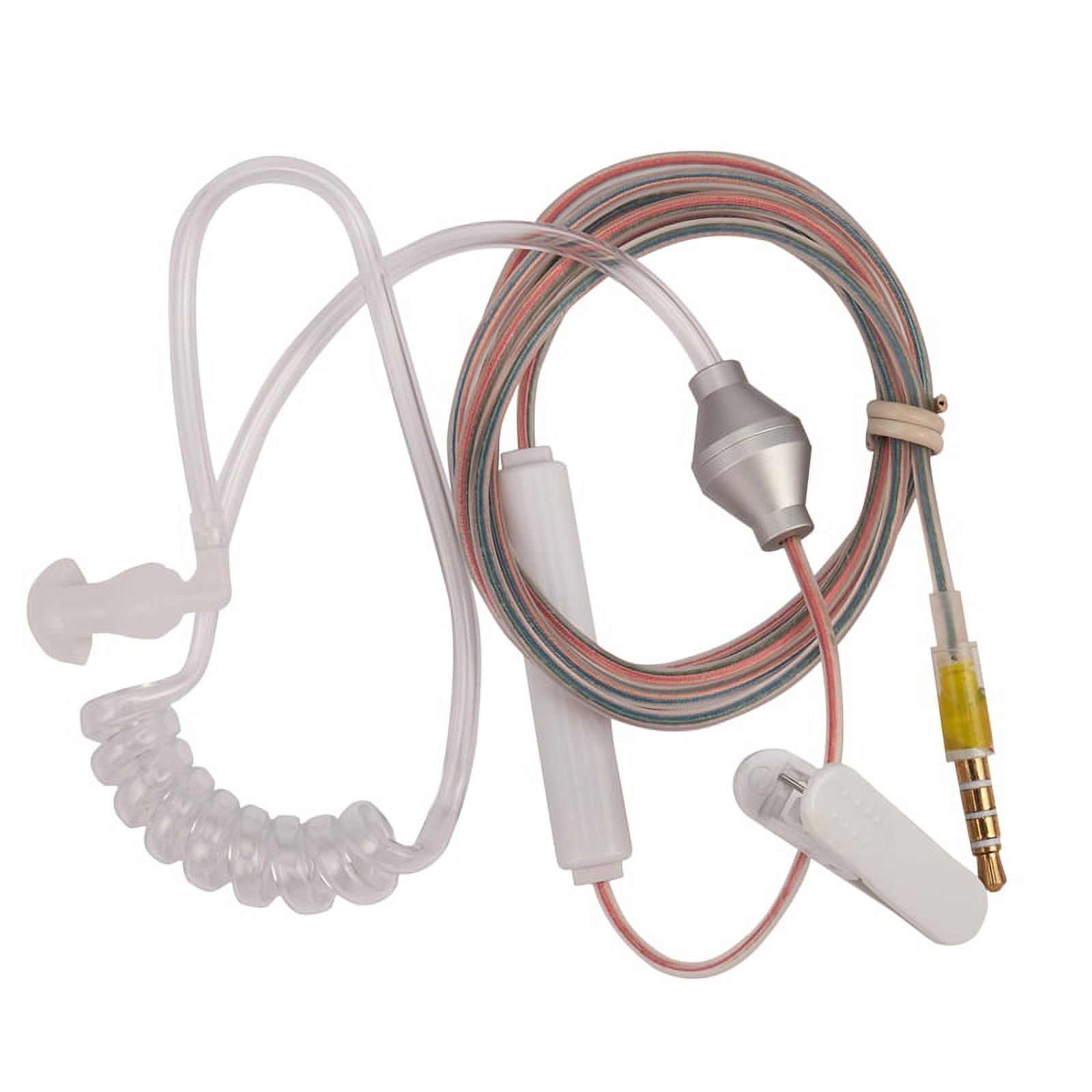 IMCBSTT Anti Radiation Proof Covert Acoustic Tube Earpiece 3.5mm Air ...