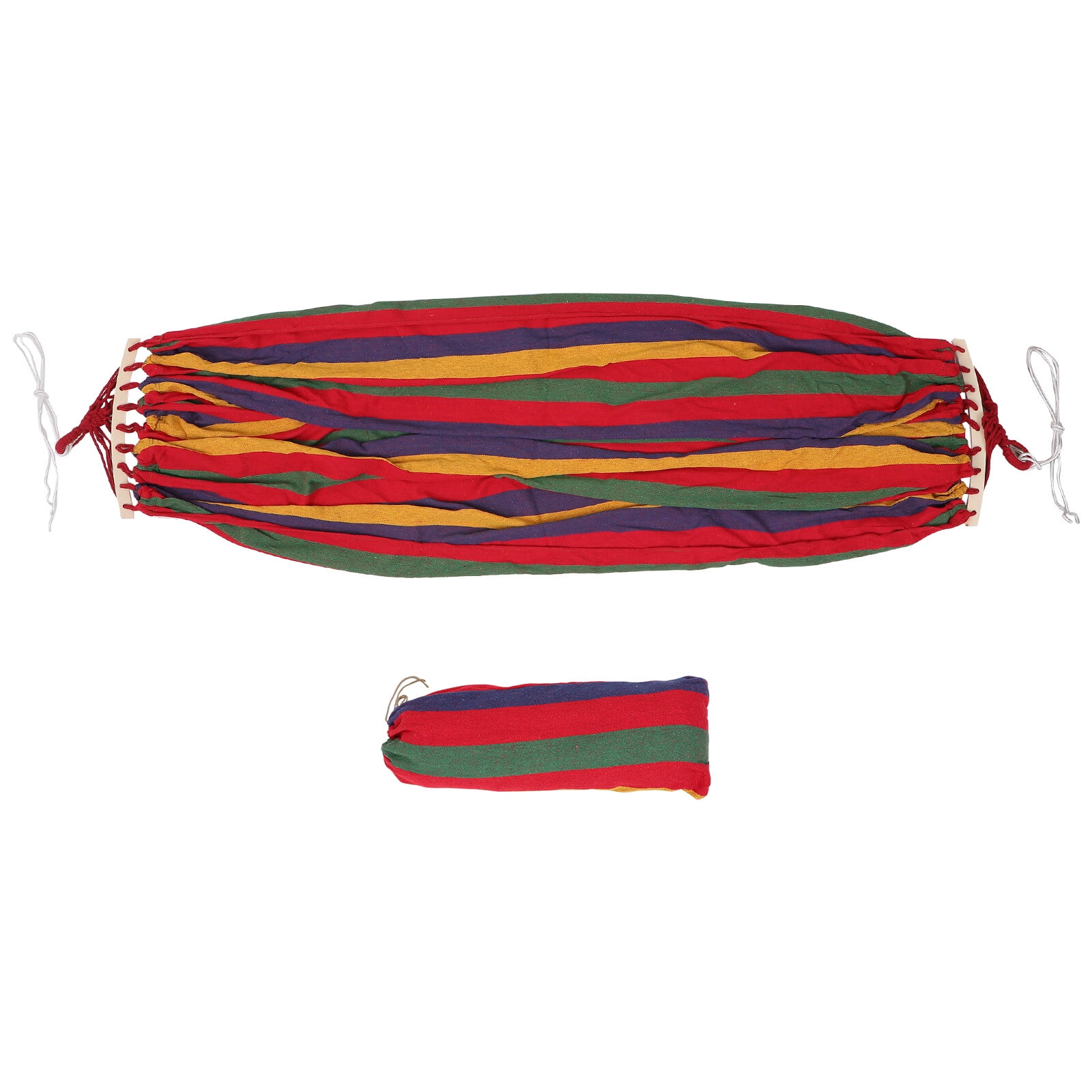 Anti-Roll Hanging Hammock Patio Garden Yard Hammock Outdoor Camping ...