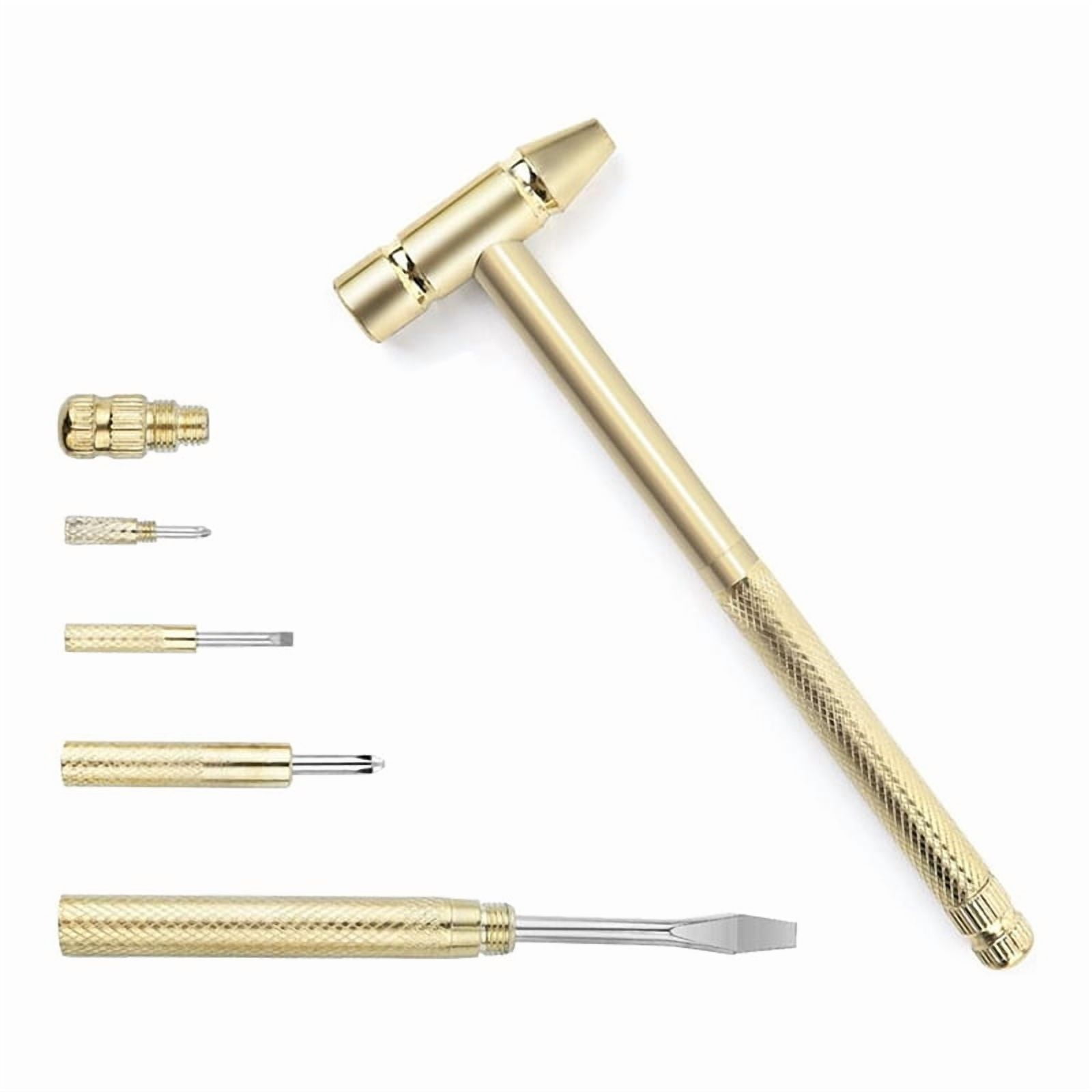 Anti-Rust Copper Hammer and Screwdriver Hand Tool, Screwdriver Hammer ...