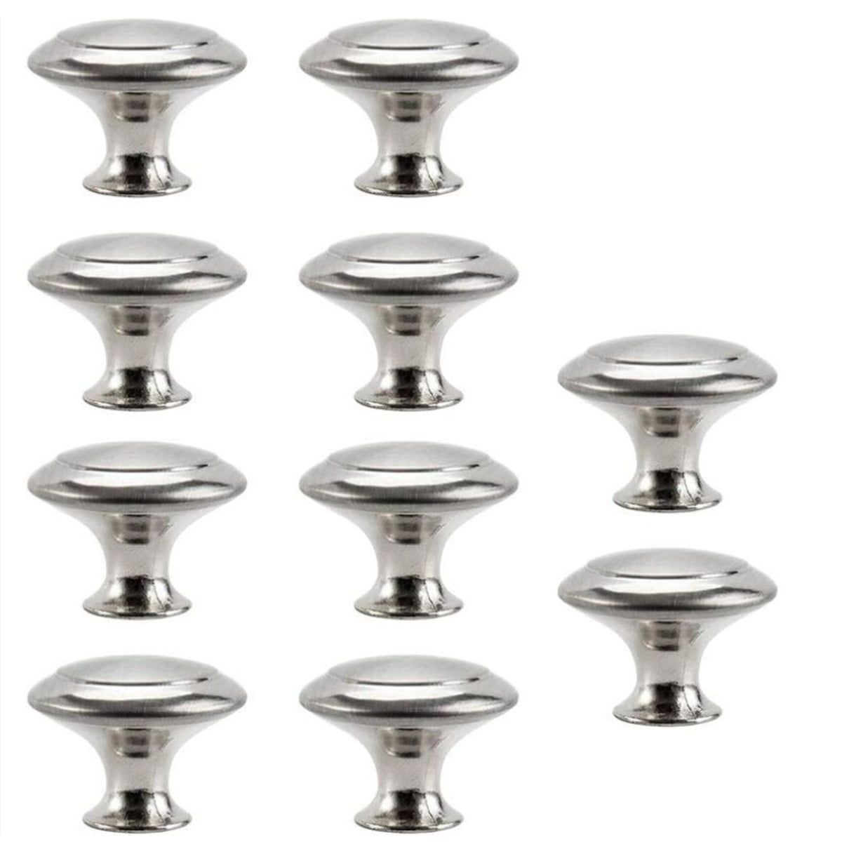 Anti-Rust Dresser Knobs, Brushed Stainless Steel Handles for Cabinets ...