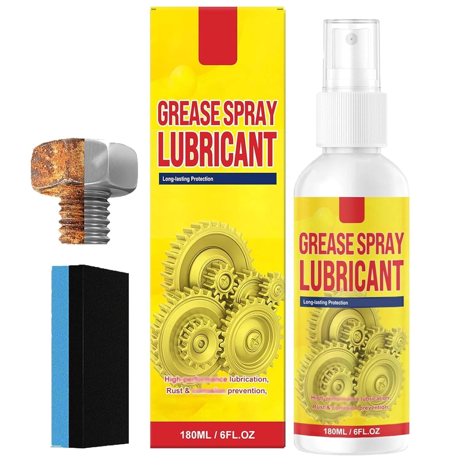 Anti-Rust Lubricant Spray & Rust Remover, Heavy-Duty Rusts Remover ...