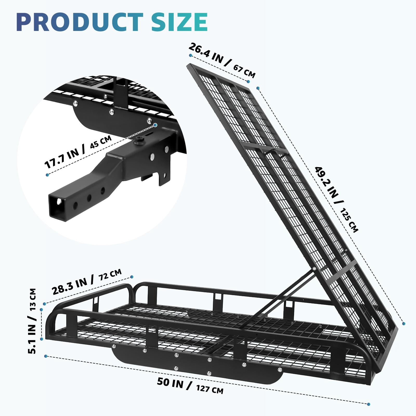 Anti Rust Reinforced Steel Rear Haul Platform, High Side Rail Downhill ...