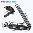 Anti Rust Reinforced Steel Rear Haul Platform, High Side Rail Downhill ...