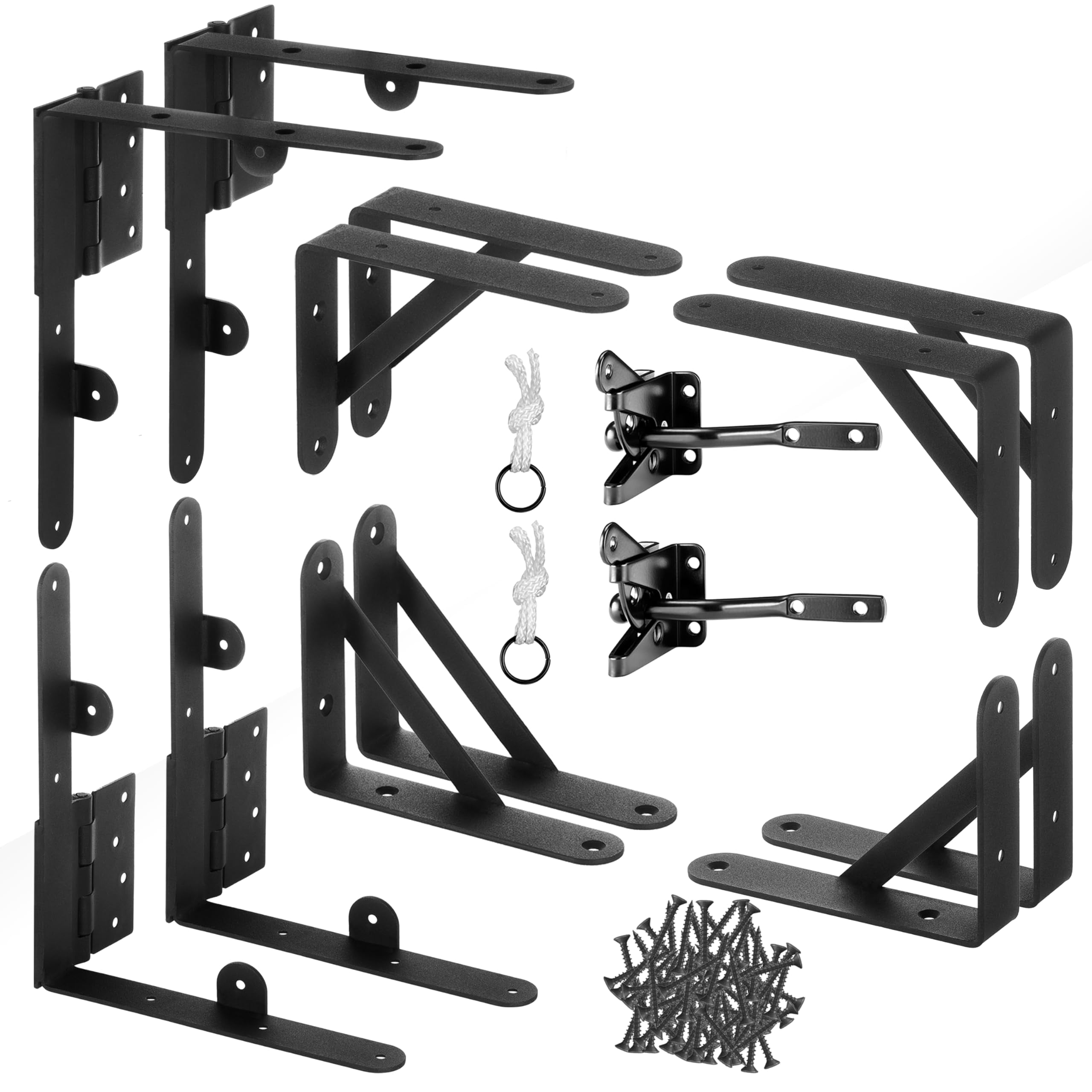 Anti Sag Gate Kit - Gate Corner Bracket-90 Degree Bracket with Gate ...