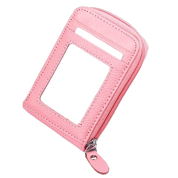 Anti-Scan Organizer for Multiple Cards Secure Zippered Card Holder ...