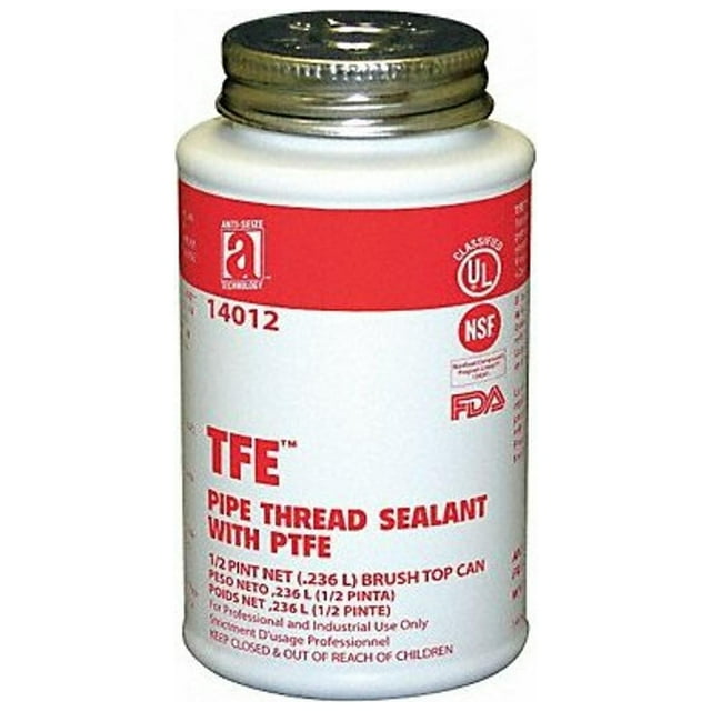 Anti-Seize Technology Pipe Thread Sealant,9.60 fl oz,Off-White 14012 ...