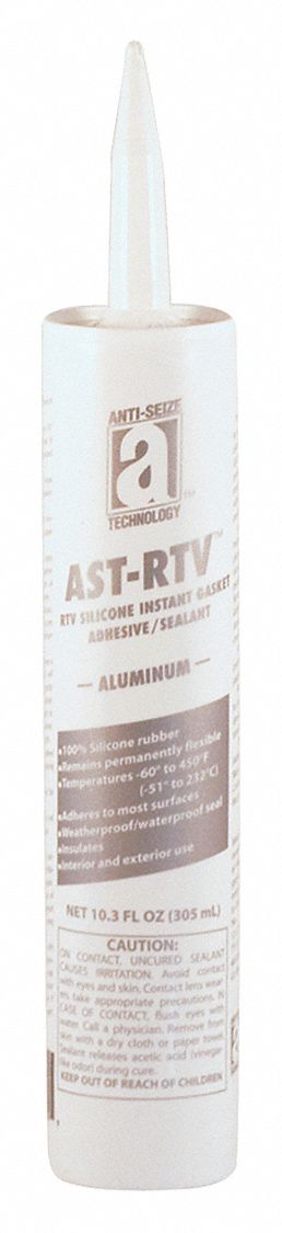 Anti-Seize Technology RTV Gasket Maker,10.3 oz,Aluminum 27109 - Walmart ...