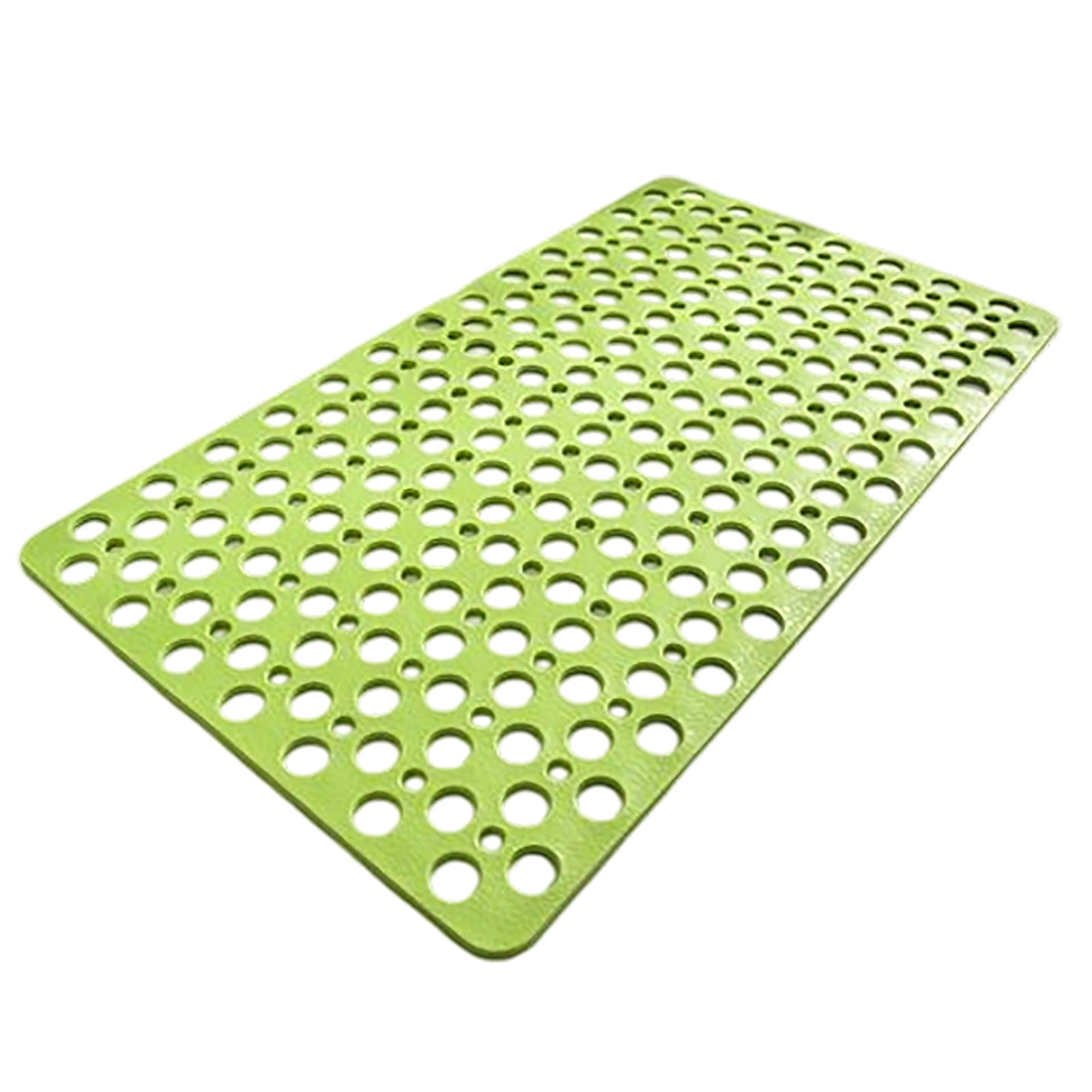 Anti-Skid Bathtub Mat with Drain Holes, Non- Shower Floor Mat for ...