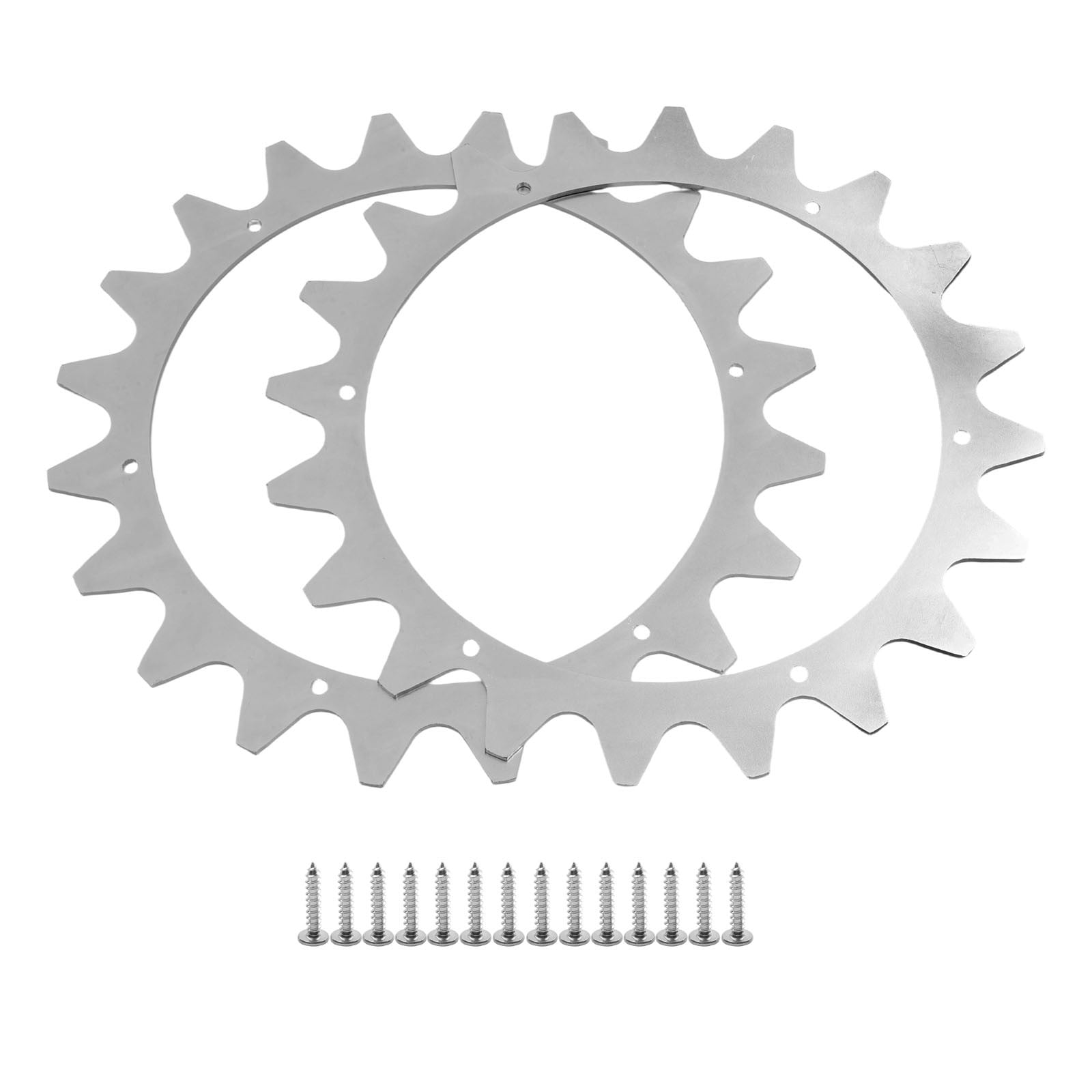 Anti Skid Lawn Mowing Wheels For Ecovacs Goat Robotic Mower Stainless ...