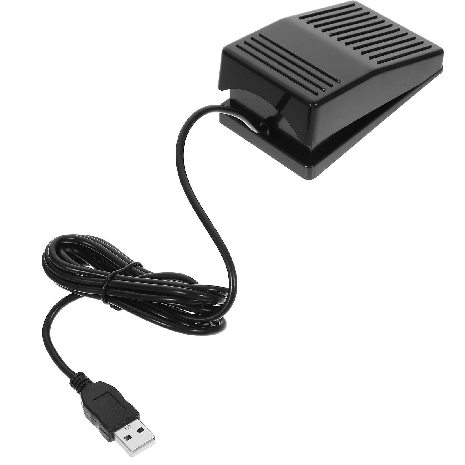 Usb Foot Pedal Nonslip Plastic Momentary Electric 1 Set - Walmart.com