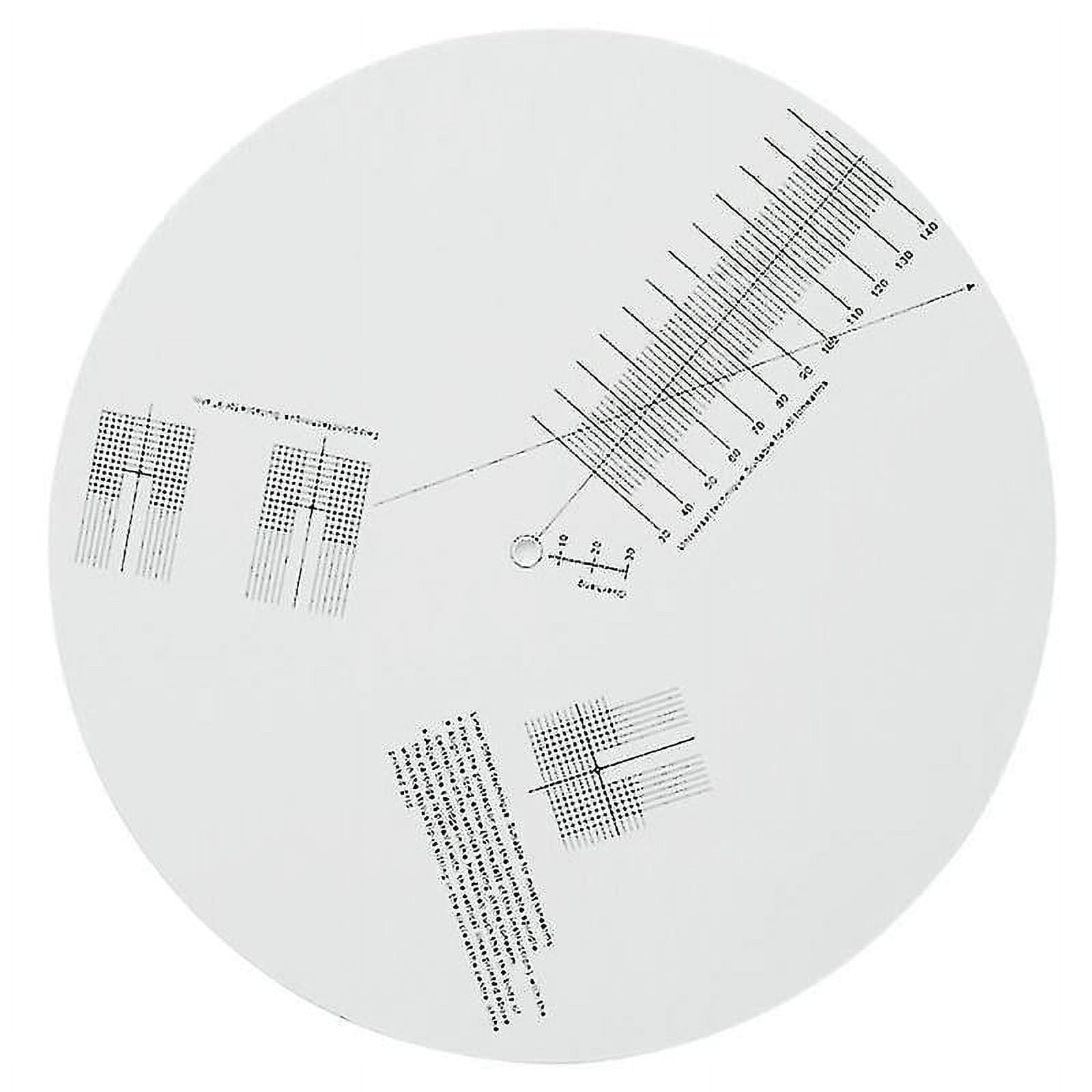 Anti-Sliding LP Vinyl Record Pickup Calibration Gauge - Protractor ...