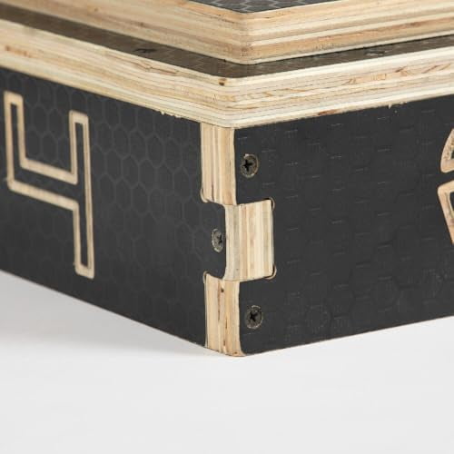 Anti-Slip 4in Stackable Wooden Plyometric , Pro-Duty Plyo , Jump Step ...