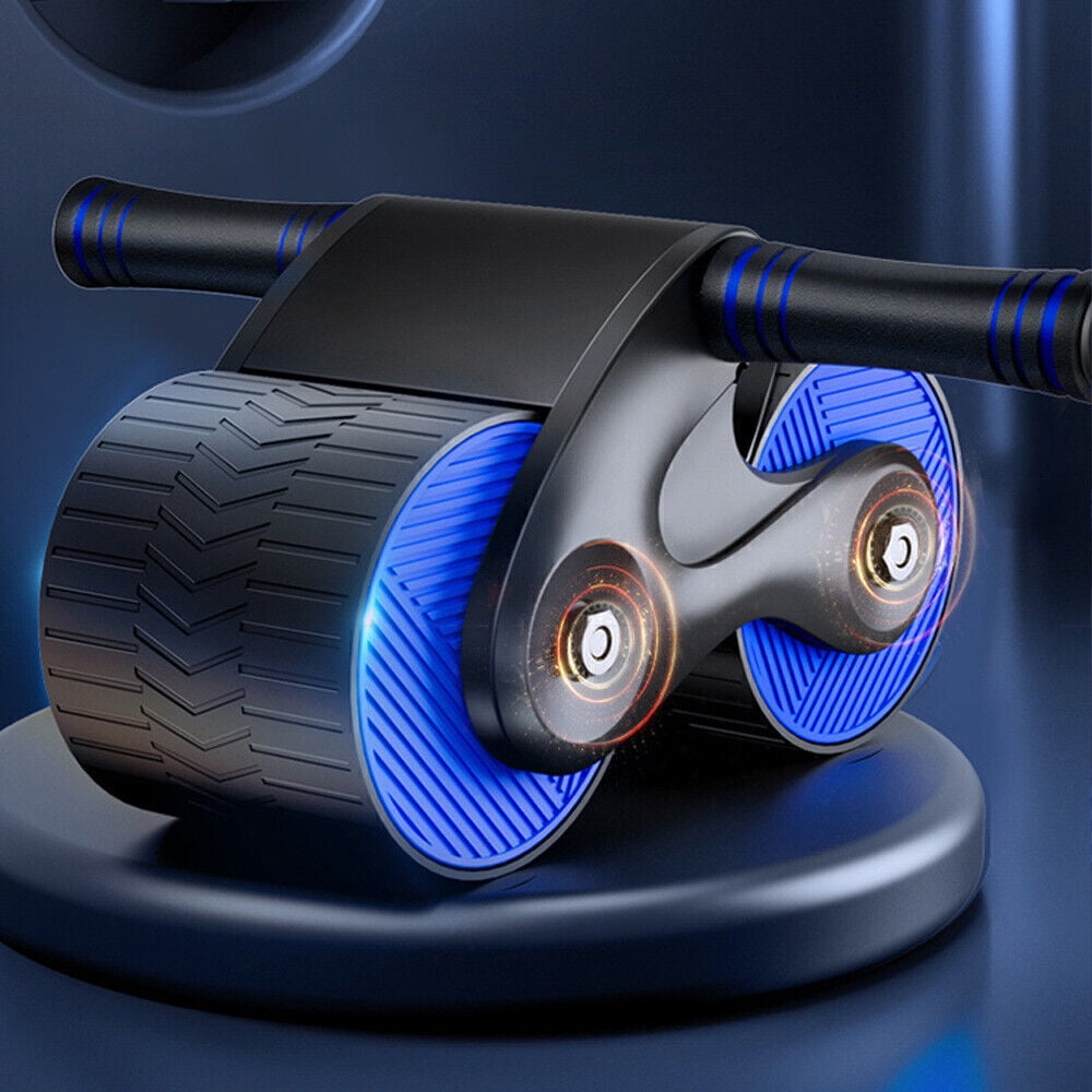 Anti Slip Abdominal Wheel Automatic Rebound AB Roller Fitness Training ...