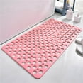 Anti-Slip Bathroom Mat, Leak-Proof Suction Floor Mat, TPE Material, Non ...