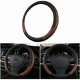 Anti-Slip Breathable Steering Wheel Cover Microfiber Leather Car ...
