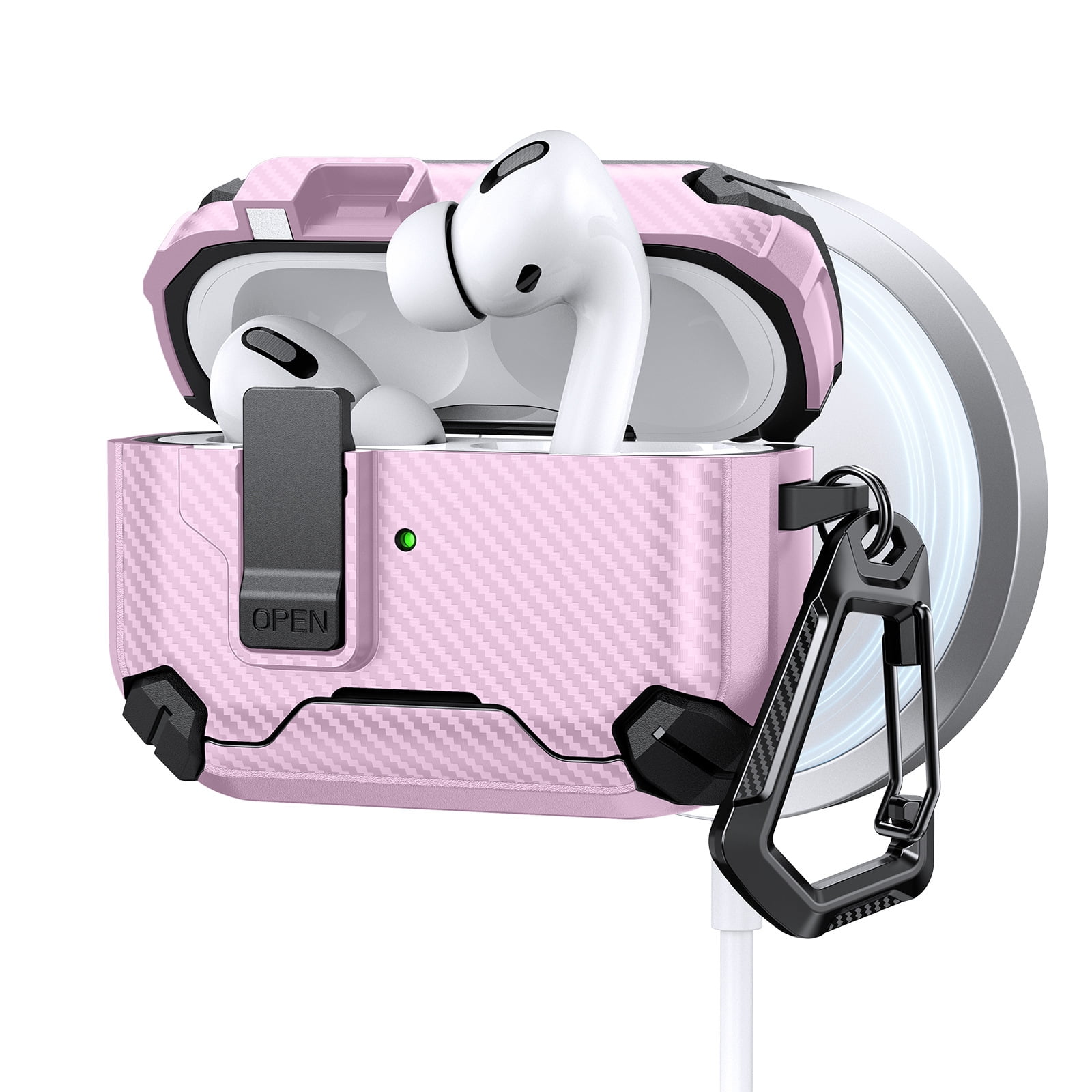 Anti-Slip Charging Earbuds Box for Pods 3rd Gen | Shock Absorbing Phone ...
