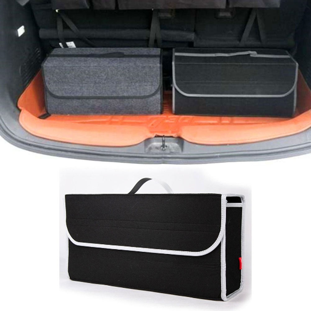 Anti Slip Compartment Boot Storage Organizer Tools Car Storage Bag Car ...