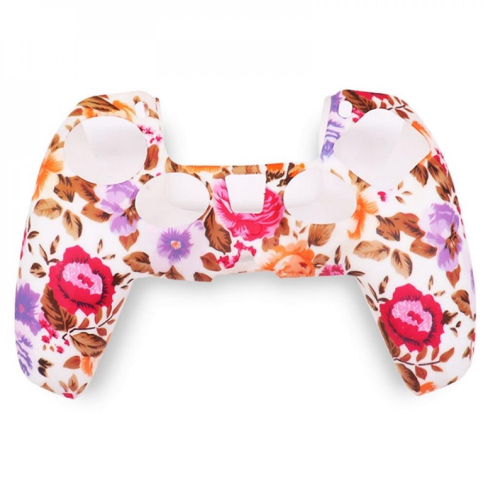 Anti-Slip Controller Skin for PS5,Soft Silicone Protective Case Cover ...