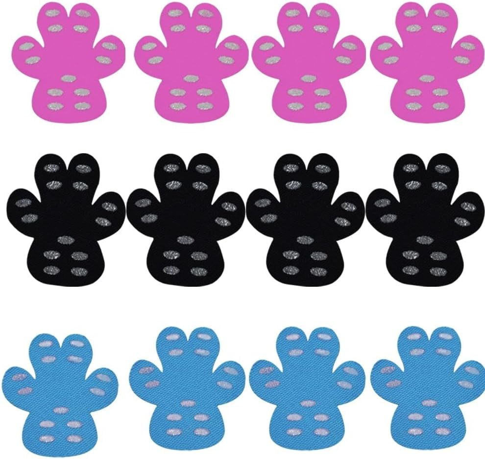 Anti-Slip Dog Paw Protector Pads, Self Adhesive Lightweight Paw Covers ...