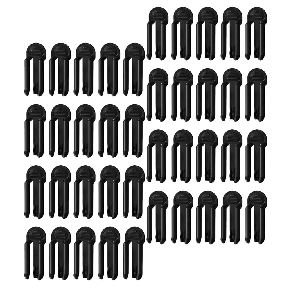 Anti-Slip Fixation Clip, 60pcs Plastic Trash Bags Clips Paper Bin Side ...