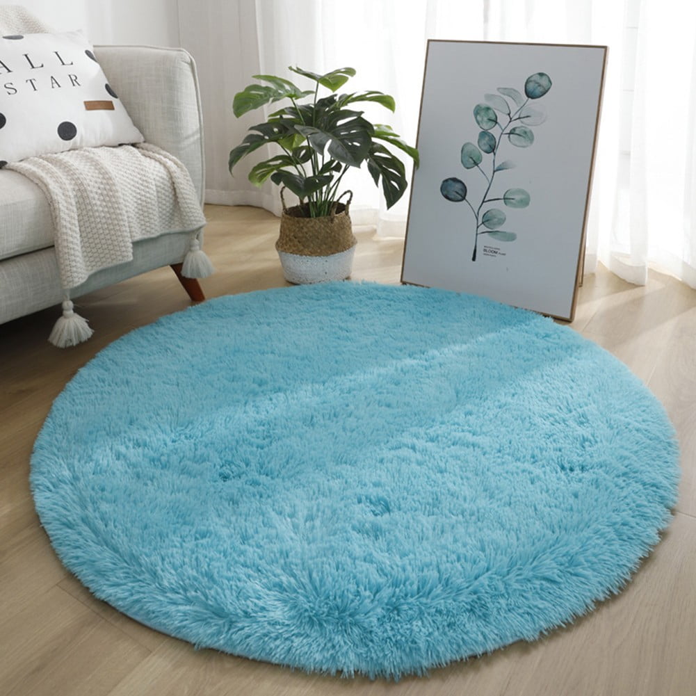 Anti-Slip Fluffy Rugs Large Shaggy Rug Super Soft Mat Living Room ...