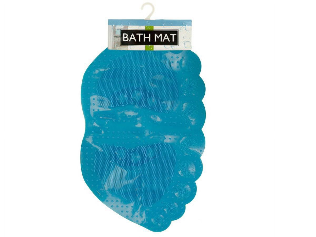 Anti-Slip Footprints Bath Mat - Walmart.com