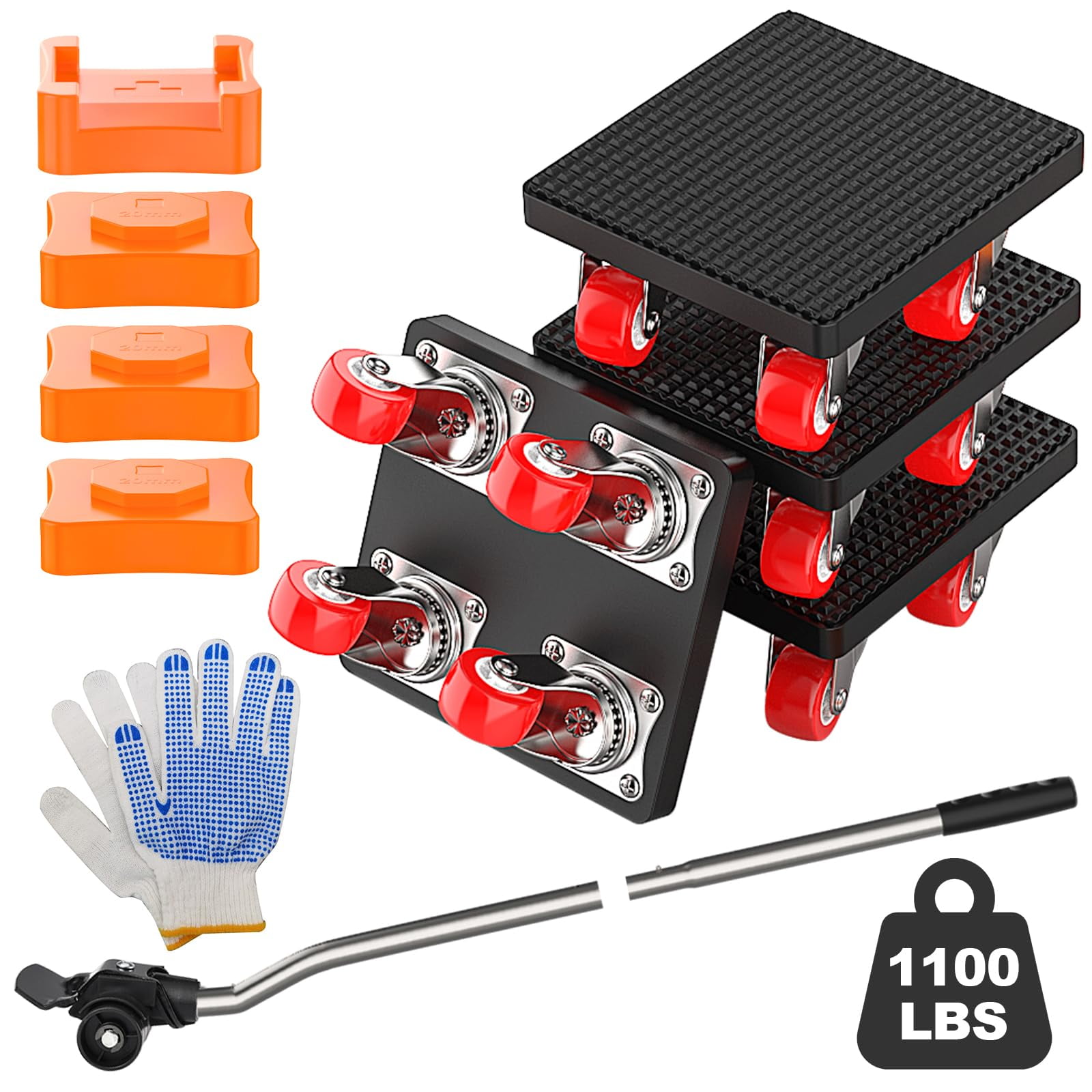 Anti-Slip Furniture Lift Mover Tool Set, Heavy Duty Furniture Movers ...