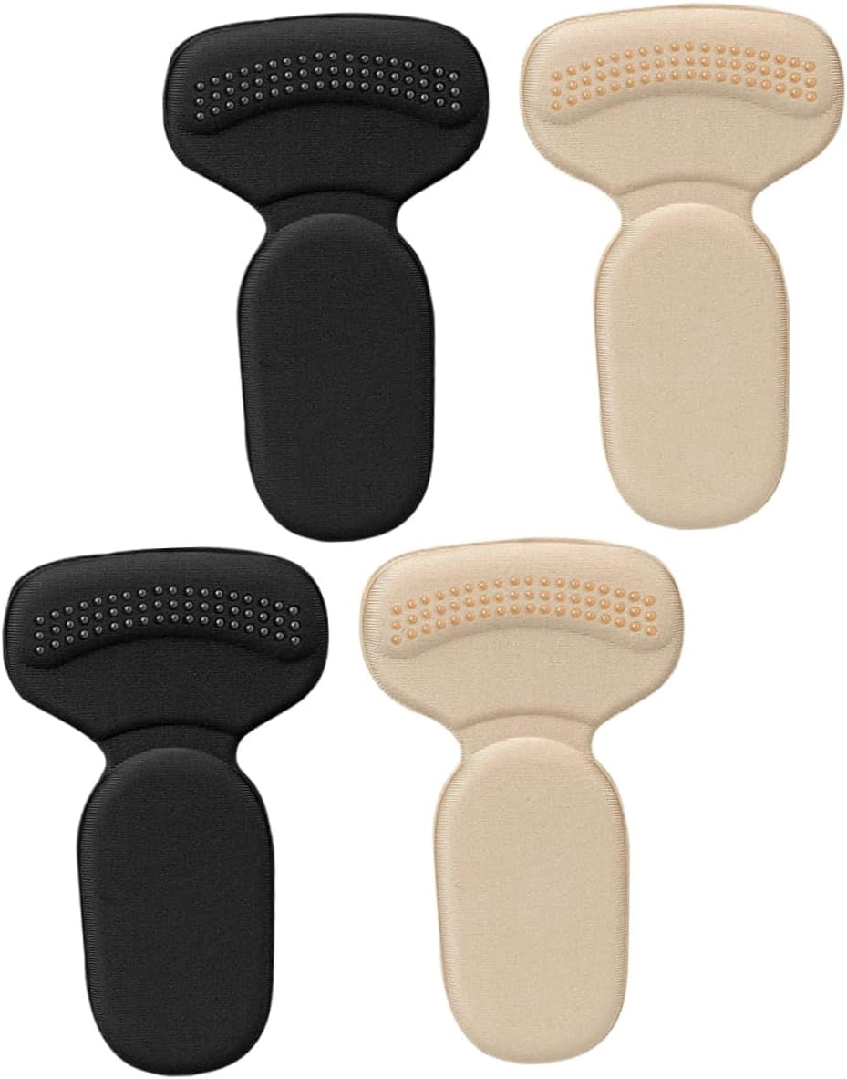 Anti-Slip Heel Liners, 2 Pairs Invisible High Heel Cushions with ...