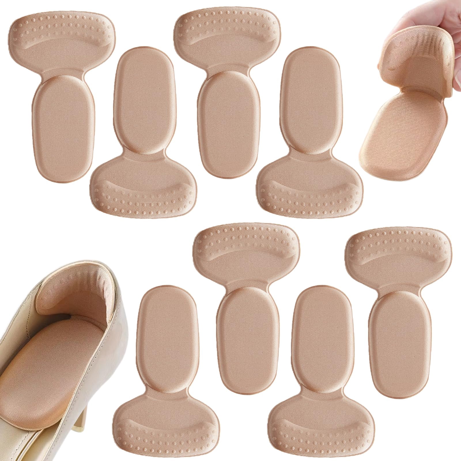 Anti-Slip Heel Liners Soft Cushion Heel Protector Pads ,Stop Heel Slip ...