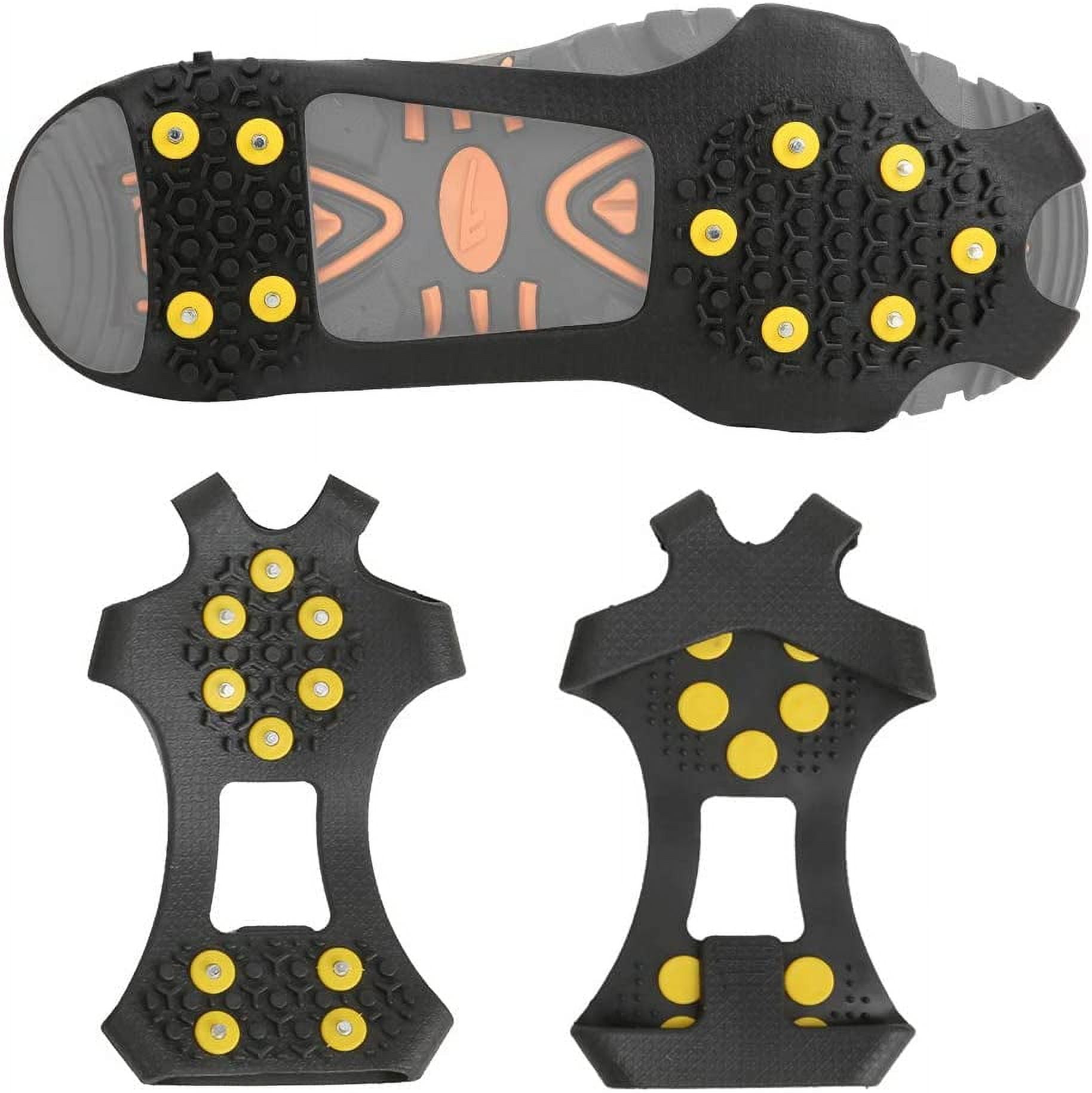 Anti Slip Ice Cleat Shoe Claw Ice Snow Grips Non-Slip Snow Traction ...