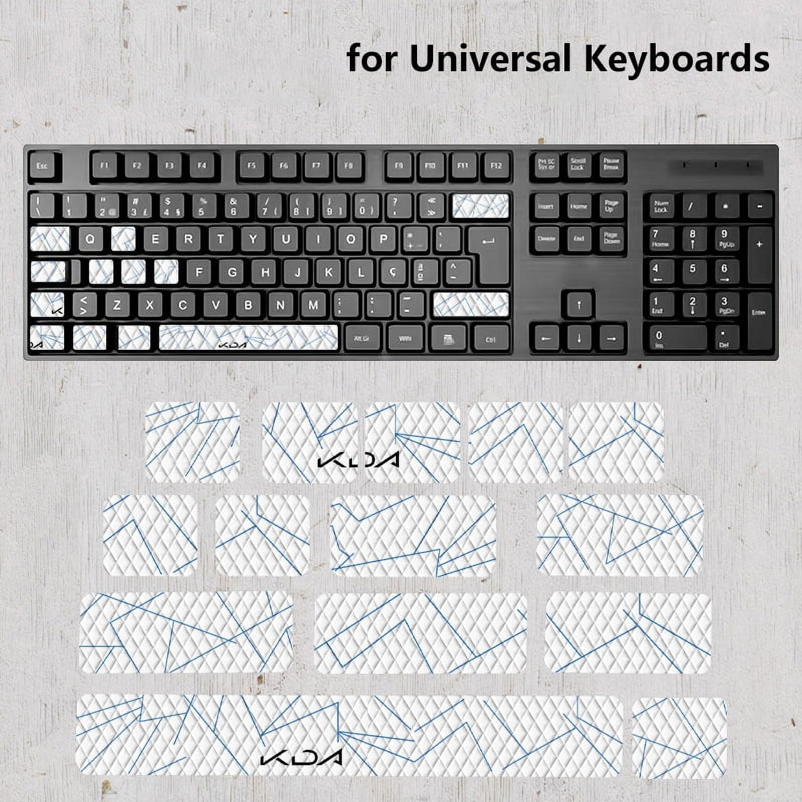 Anti-Slip Mechanical Keyboards Keycap Sticker For Universal Keyboards ...