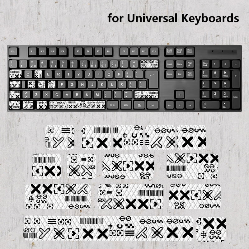 Anti-Slip Mechanical Keyboards Keycap Sticker For Universal Keyboards ...
