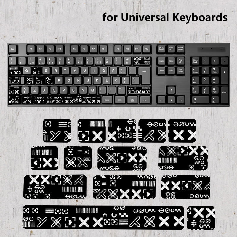 Anti-Slip Mechanical Keyboards Keycap Sticker For Universal Keyboards ...