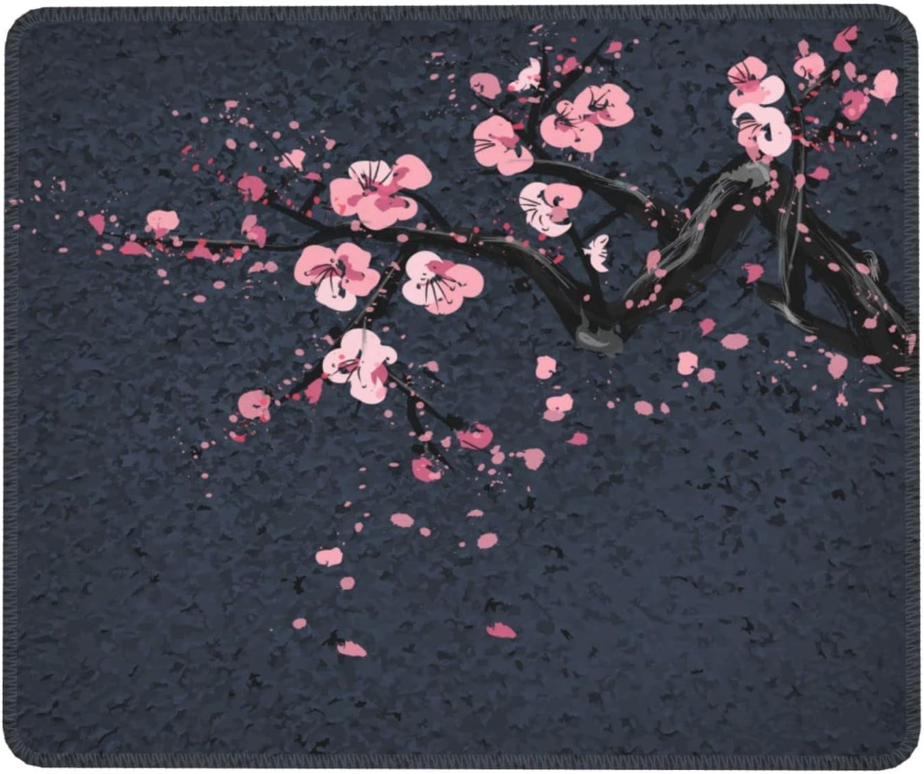 Anti-Slip Mouse Pads Japanese Cherry Sakura Blossom Design Gaming Mouse ...