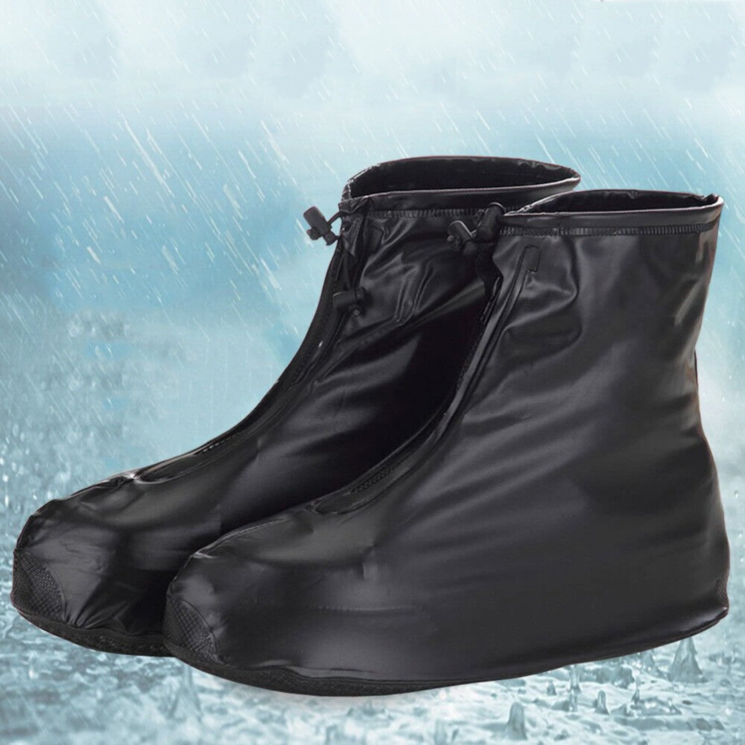 Anti-Slip Rain Shoe Covers - Reusable Waterproof Silicone Protectors ...