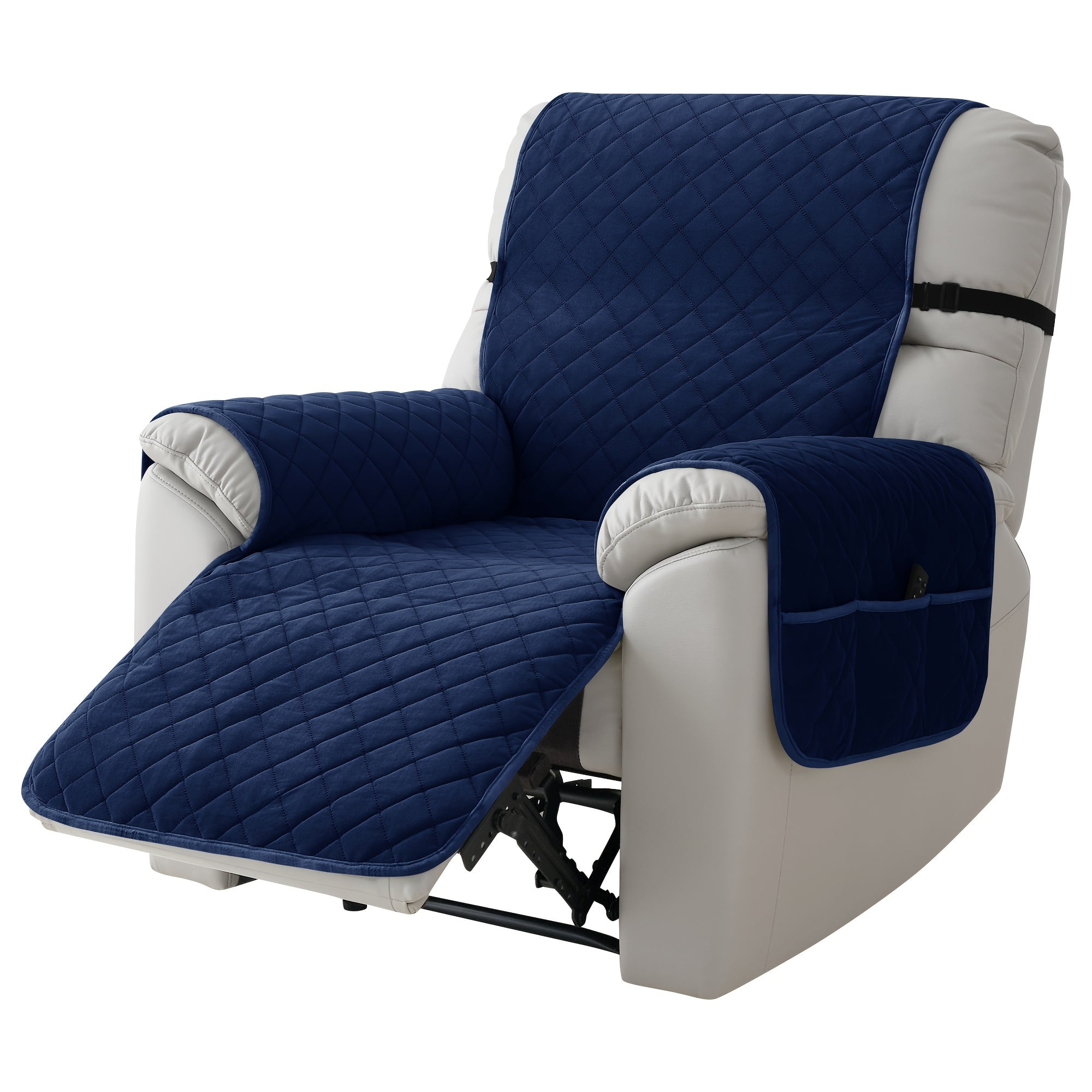 Anti-Slip Recliner Cover, Reversible Machine-Washable Sofa Cover with ...