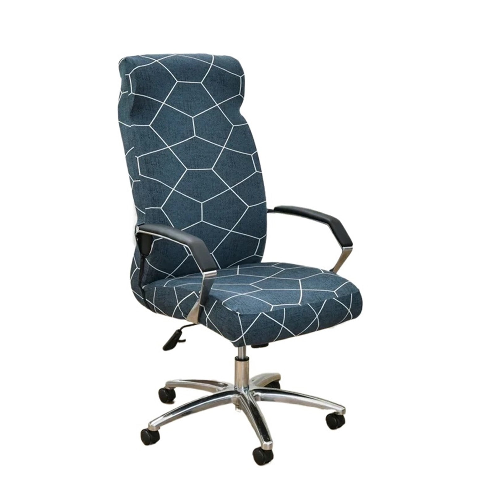 Anti Slip Rotating Seat Case Printed Computer Chair Cover Elastic ...
