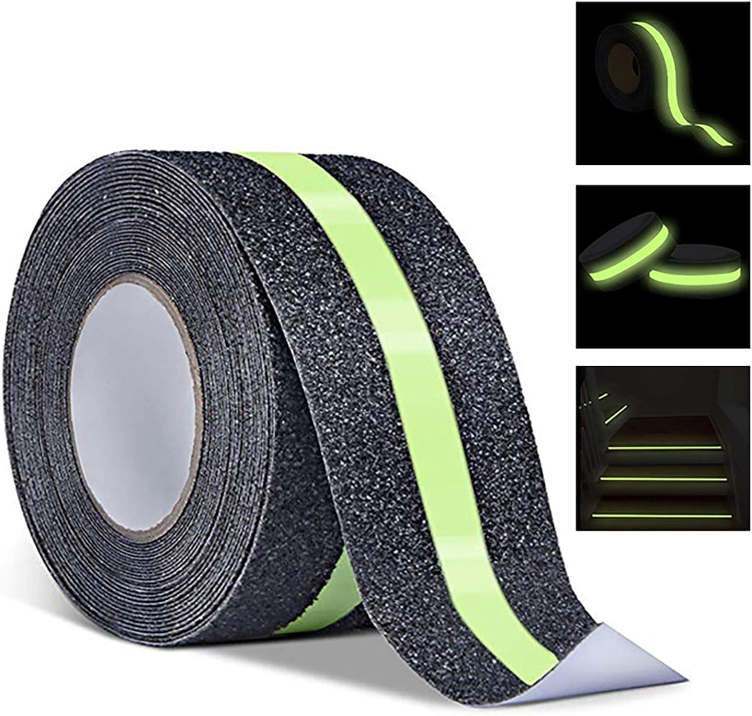 Anti Slip Safety Grip Tape 2inx30ft Green Glowing in The Dark Non Skid ...