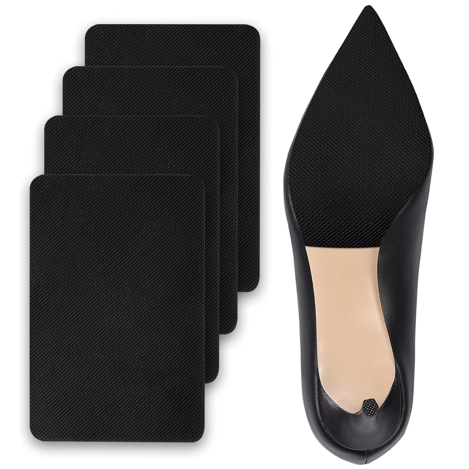 Anti Slip Shoe Grips,2 Pairs Invisible Anti-Slip High Heel Pads ...