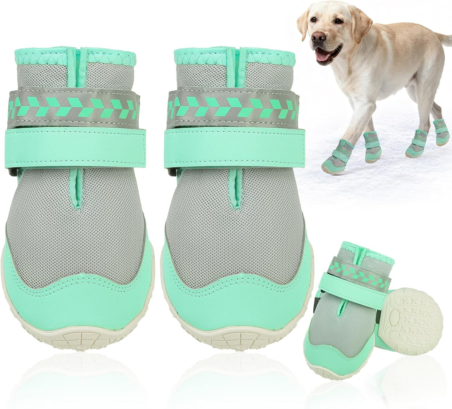 Anti Slip Shoes for Large Dogs, Medium Sized Boots & Paw Protectors for ...